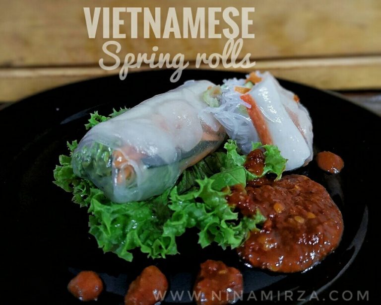 Resipi Vietnam Spring Roll Mudah Cara Buat Step by Step Tutorial