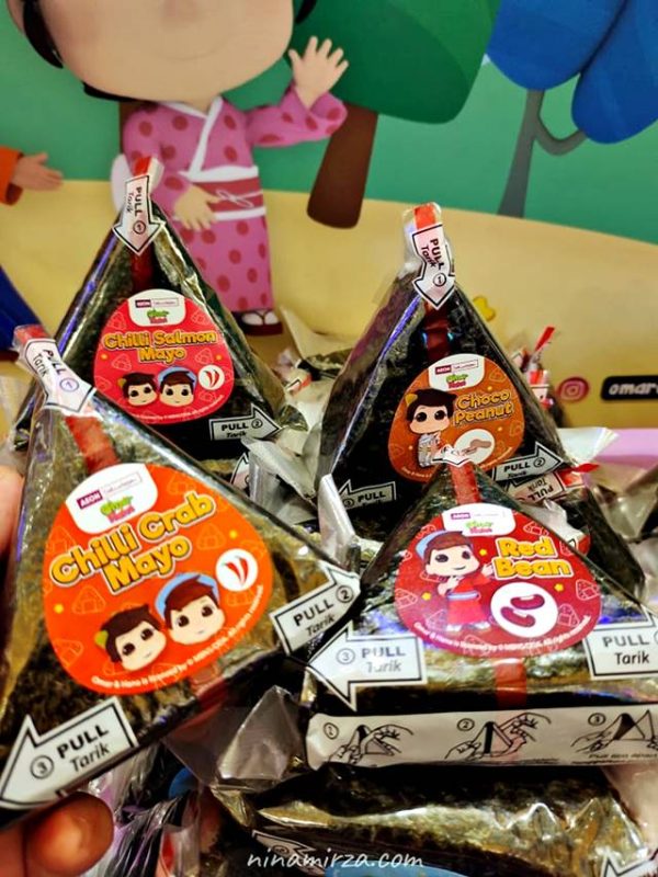 AEON X OMAR HANA ONIGIRI MENU SIHAT UNTUK KANAK-KANAK